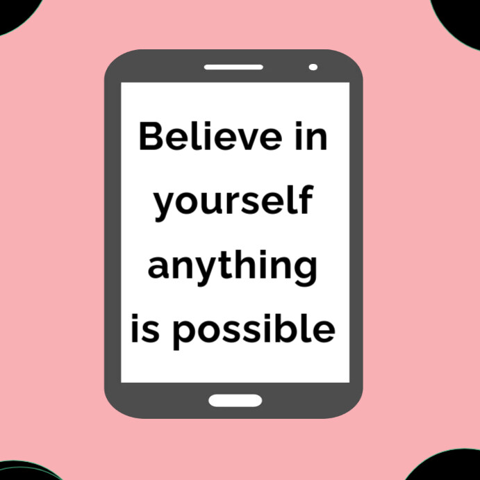 Copy of "Motivational Quote about self " | PosterMyWall
